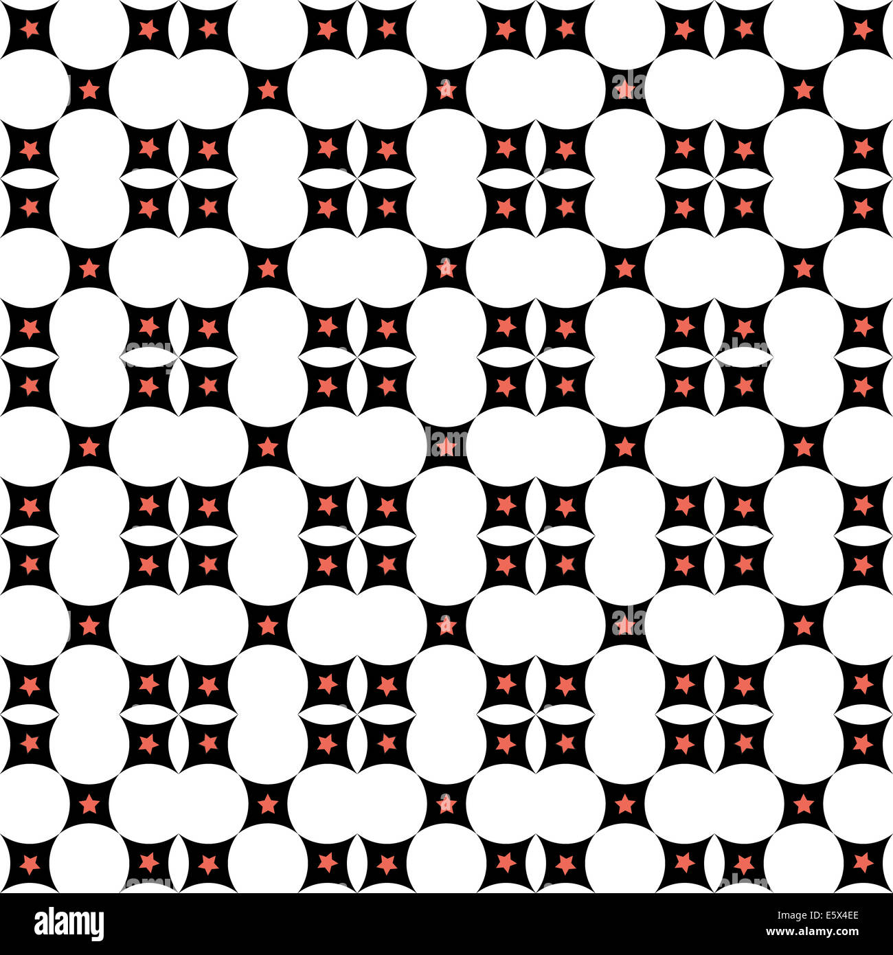 Seamless pattern with squares, stars shapes Stock Photo - Alamy