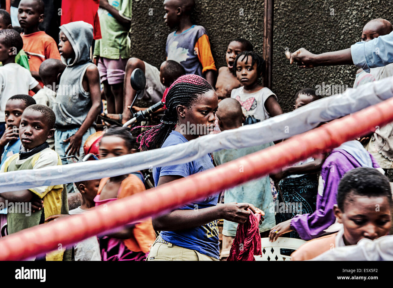 Kampala slums hi-res stock photography and images - Alamy