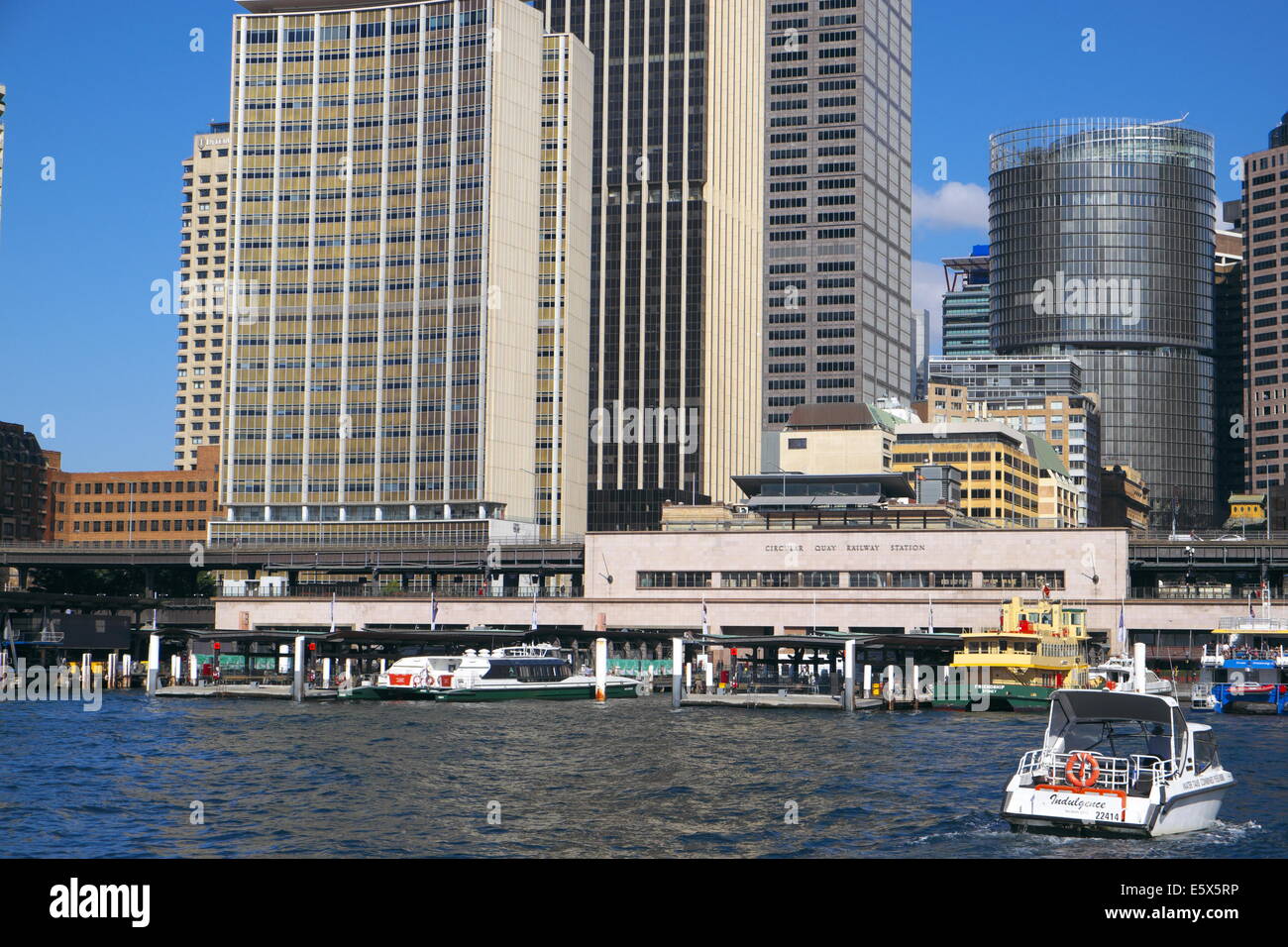 Sydney ferries at Circular Quay ferry terminus,Sydney,australia with ...