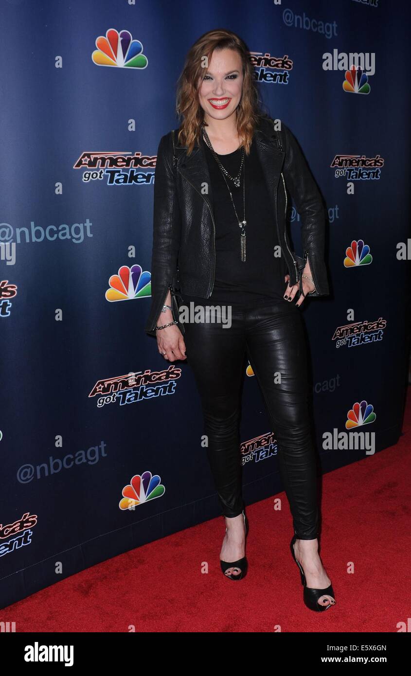 New York, NY, USA. 6th Aug, 2014. Lzzy Hale in attendance for AMERICA'S ...