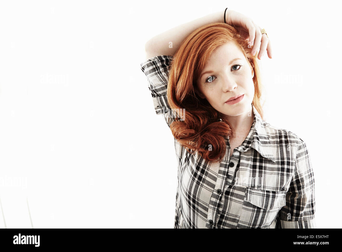 Ginger over head view Cut Out Stock Images & Pictures - Alamy