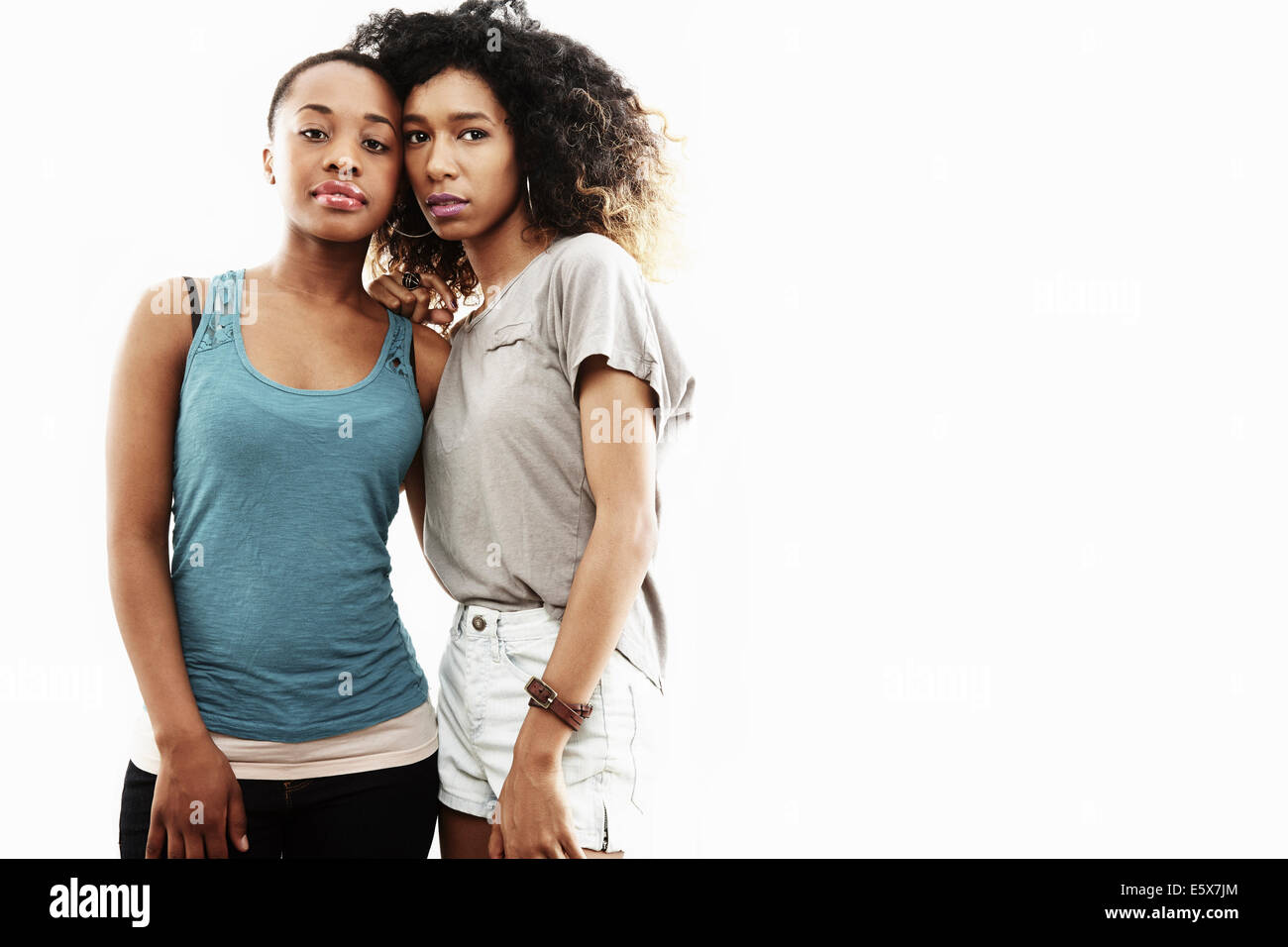 Top view portrait two Cut Out Stock Images & Pictures - Alamy