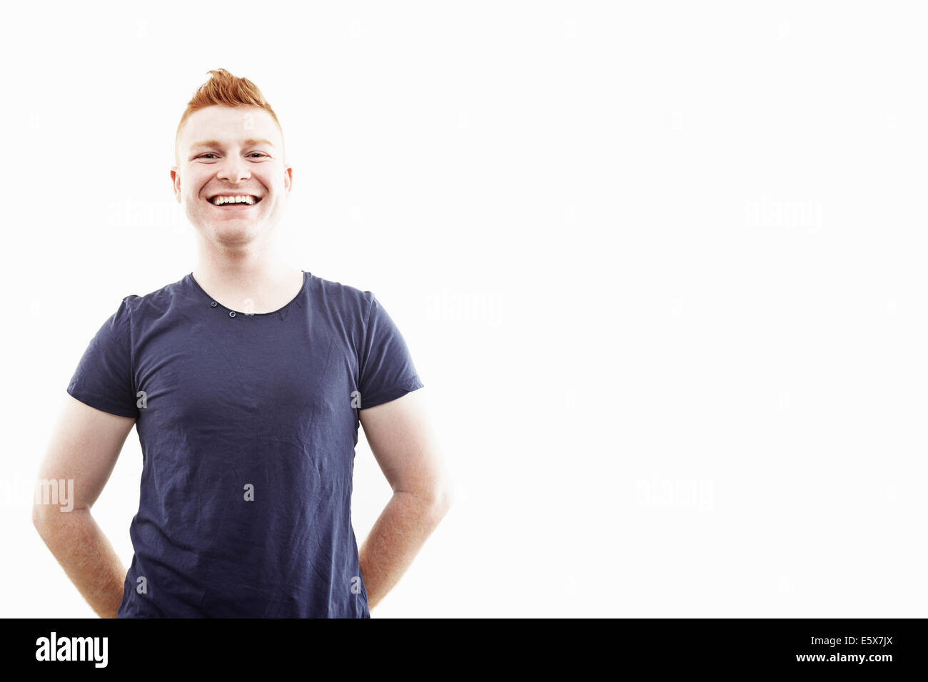 Smiling good looking man Cut Out Stock Images & Pictures - Alamy