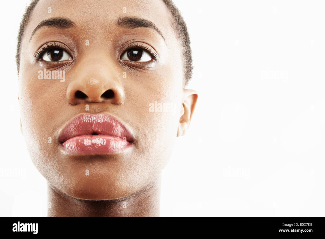 Close up young sad hi-res stock photography and images - Alamy