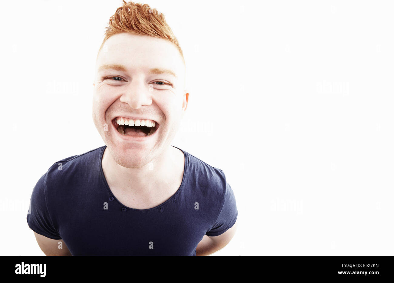 Low angle shot laughing hi-res stock photography and images - Alamy