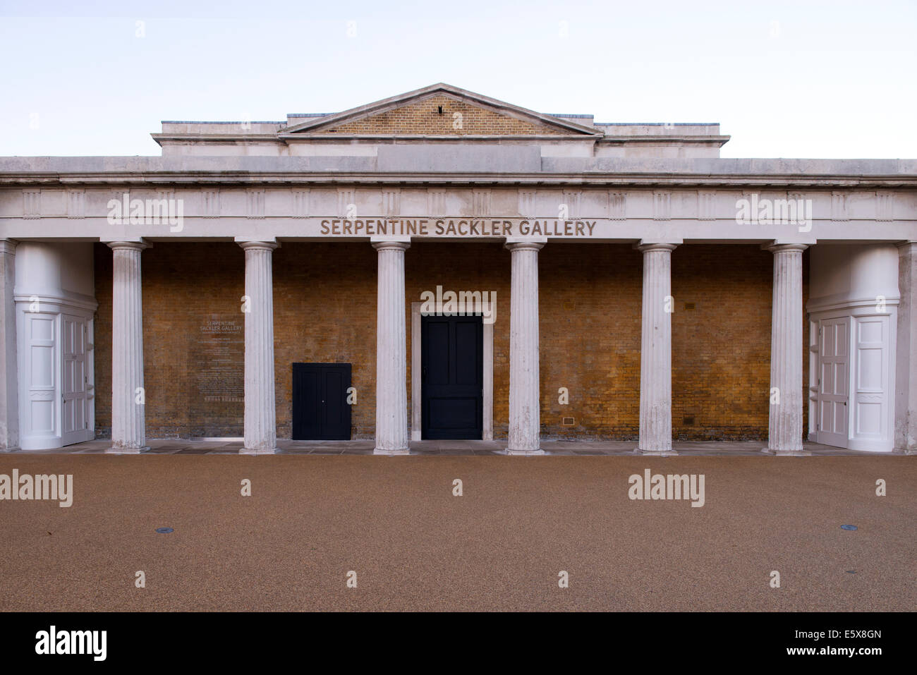 Serpentine Sacker gallery, Kensington Stock Photo - Alamy