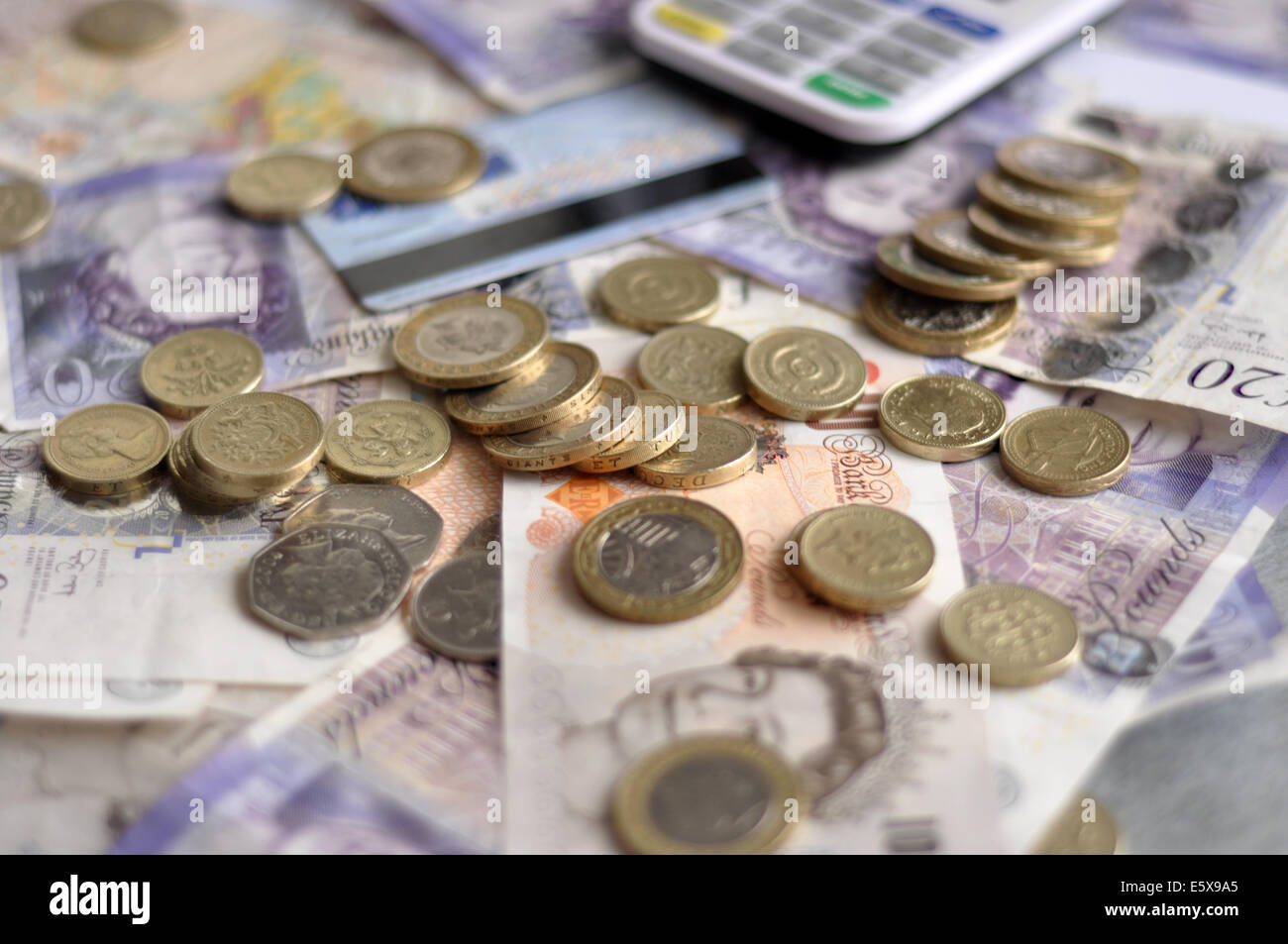 British coins envelope hi-res stock photography and images - Alamy