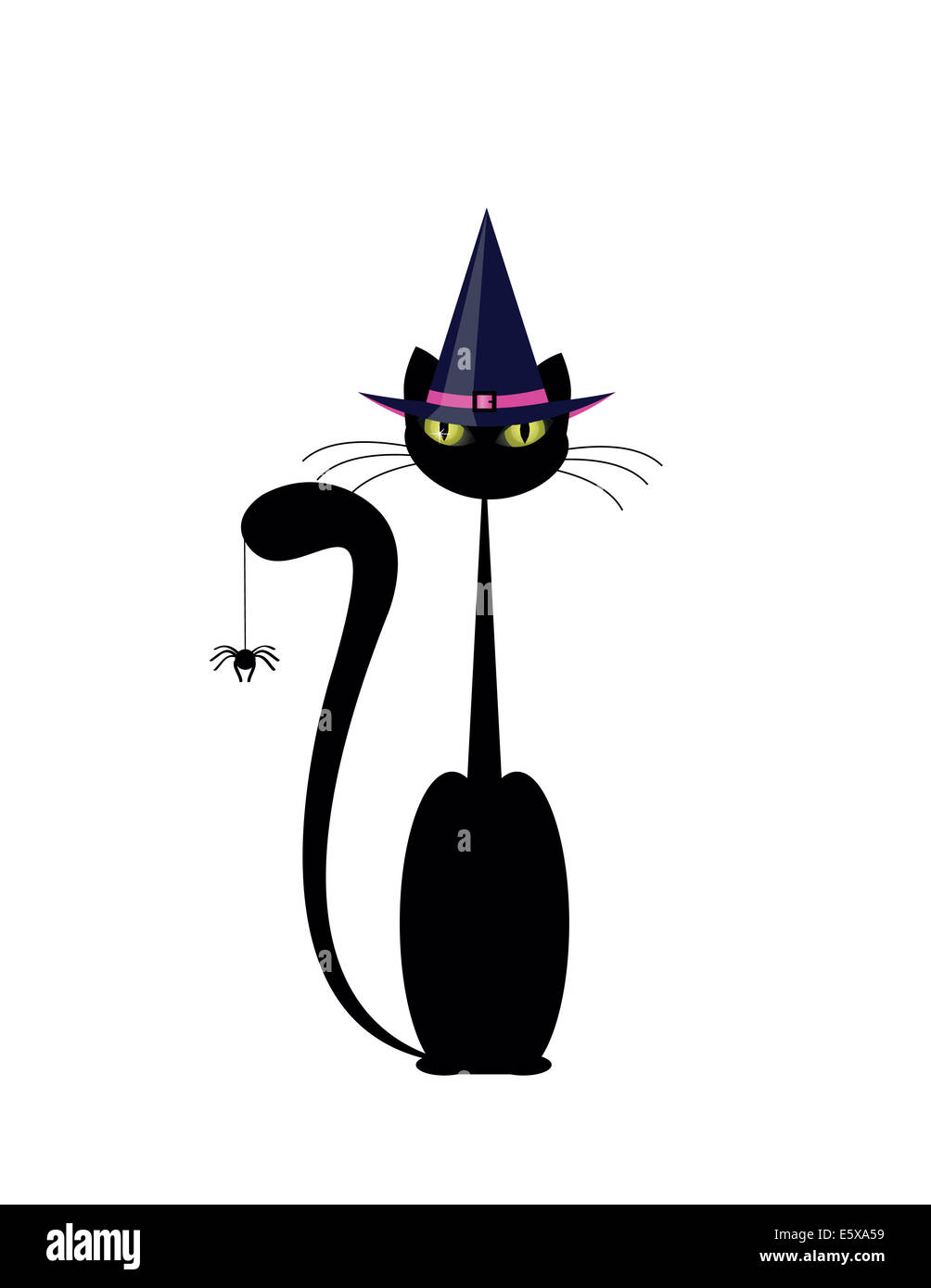 Halloween cartoon spider isolated on hi-res stock photography and ...