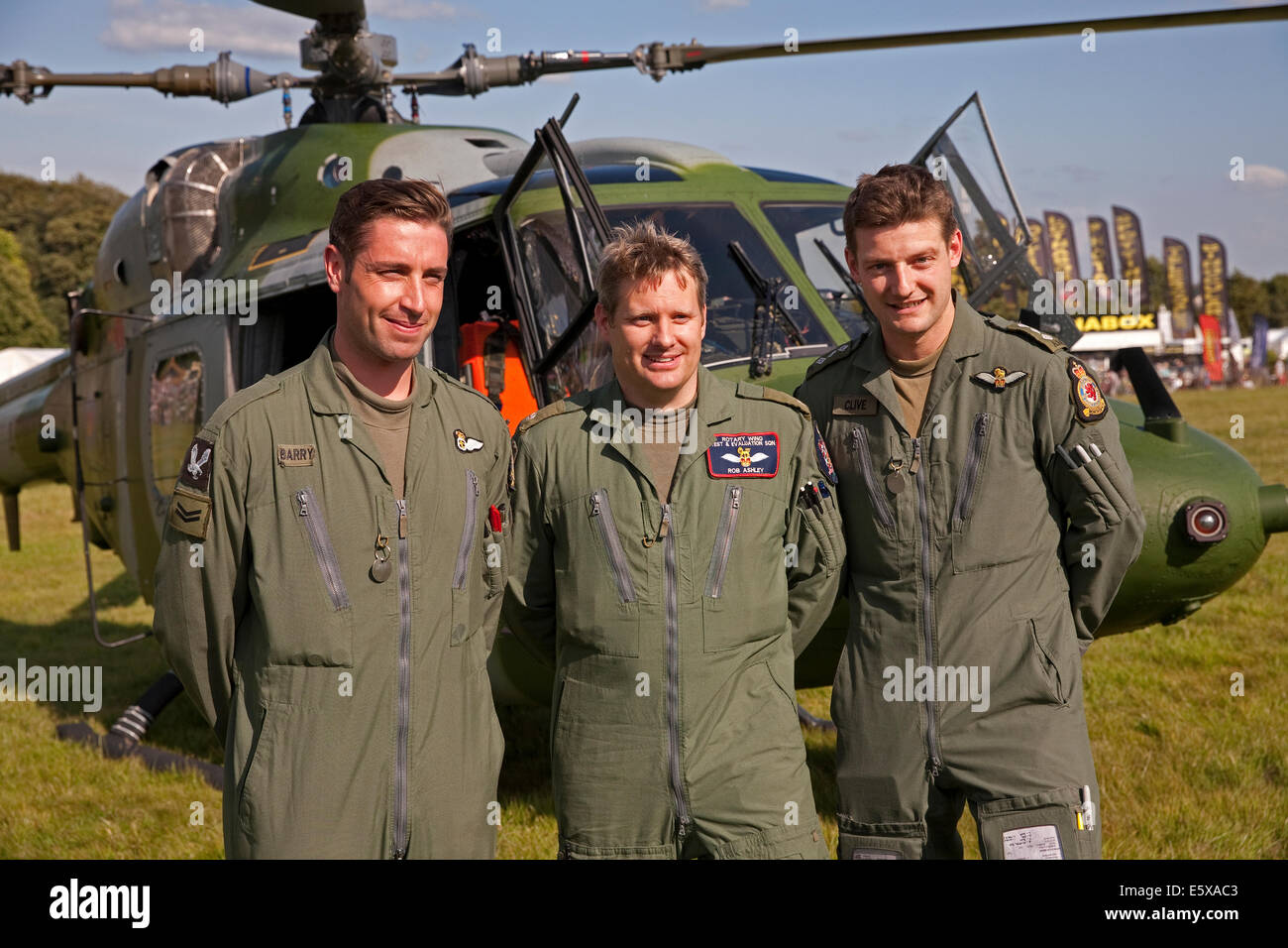 Bristol, UK. 7th August, 2014. Lynx Mk7 helicopter lands at the Bristol ...