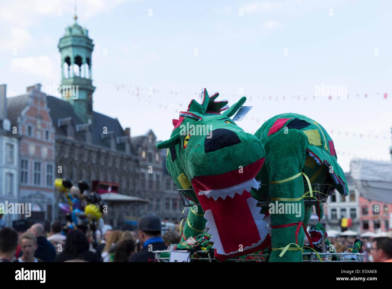 City Festival Ducasse (DouDou) in Mons, immaterial world heritage of ...