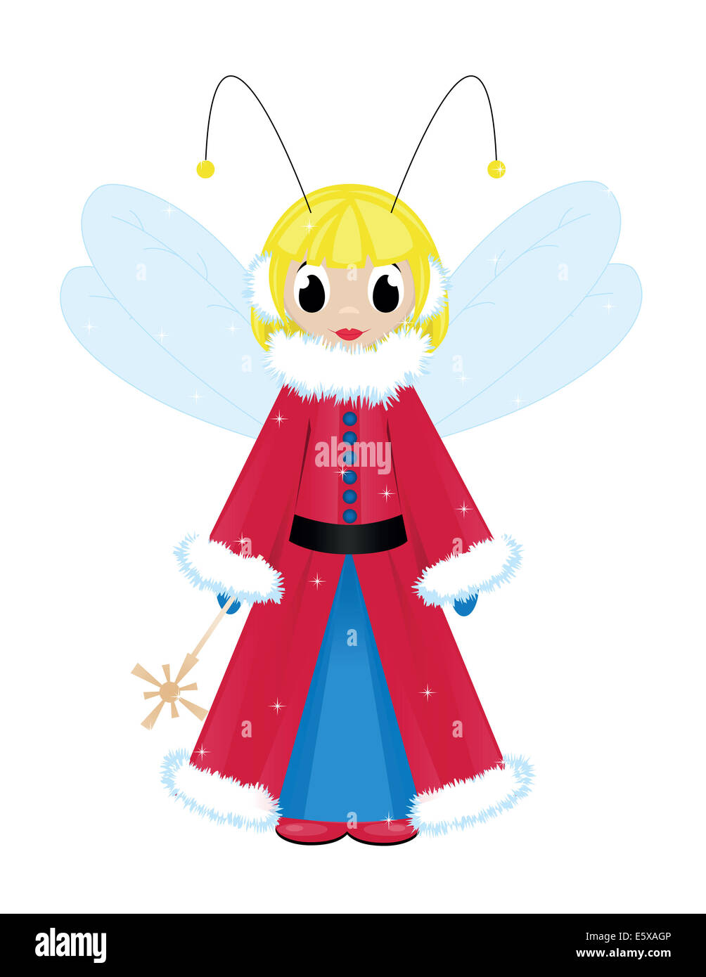 Christmas bells cartoon character Cut Out Stock Images & Pictures - Alamy