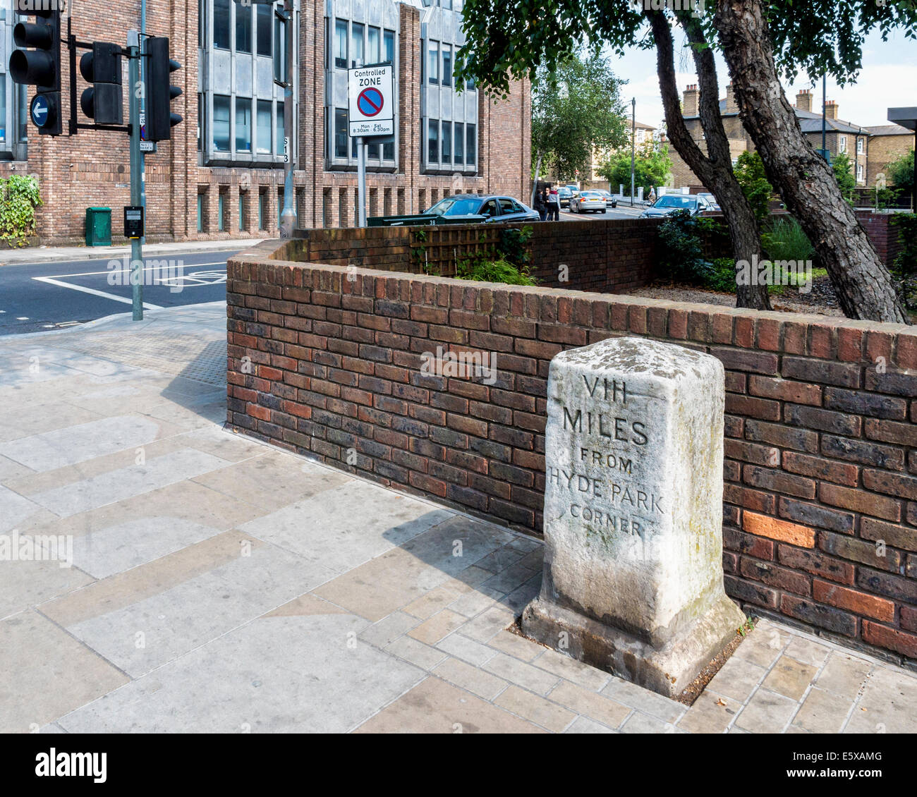 Milestone corner hi-res stock photography and images - Alamy