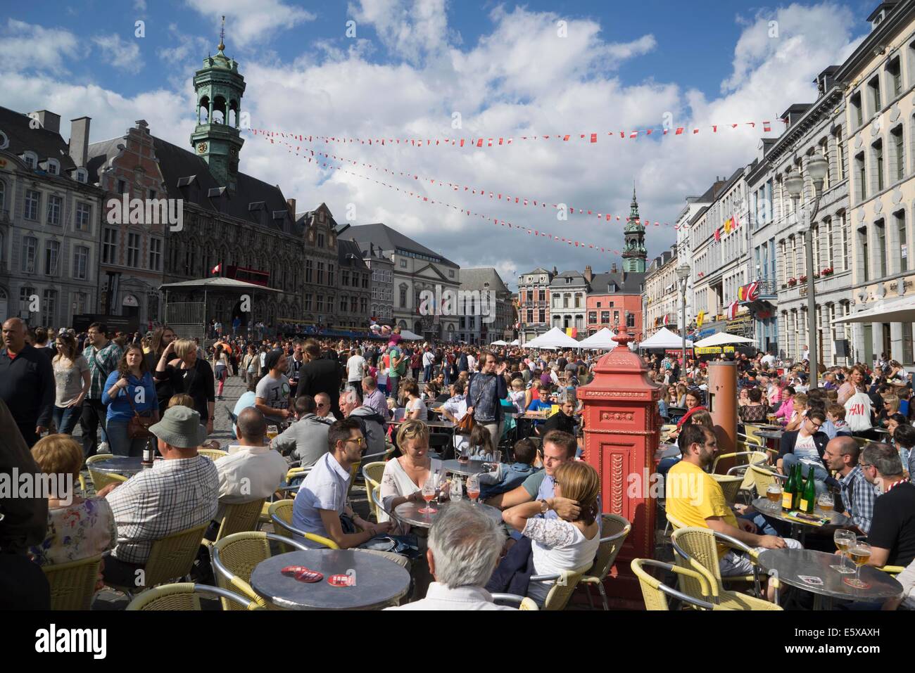 Grande Place in Mons Main Square Grande Place in Mons, Photo: Robert B ...