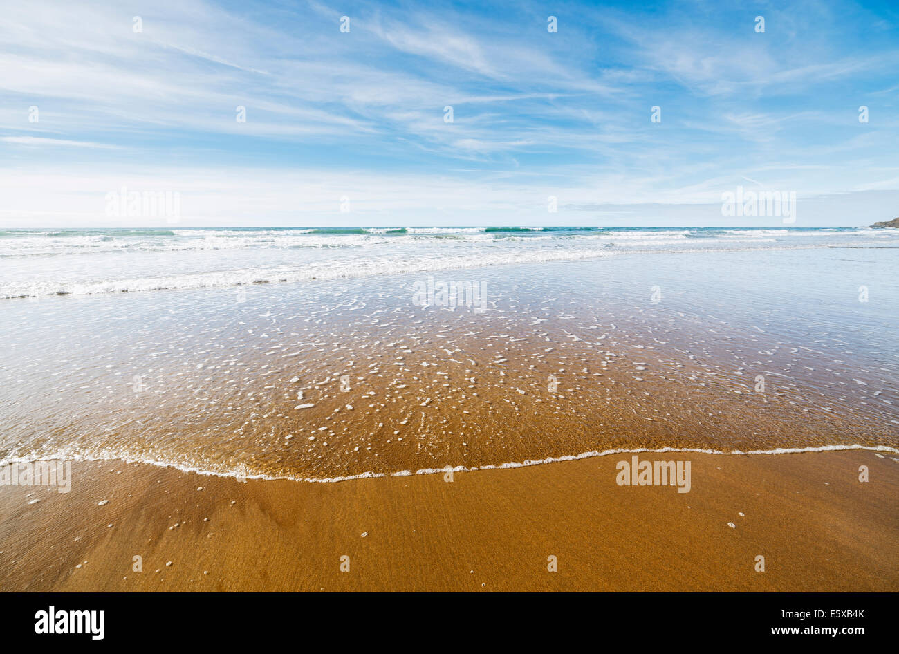 Sandymouth beach cornwall hi-res stock photography and images - Alamy
