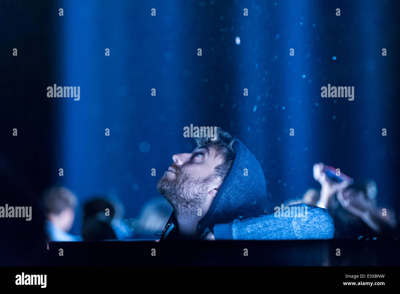 London, UK, 6th Aug 2014. In Victoria Tower Gardens, next to the Palace ...