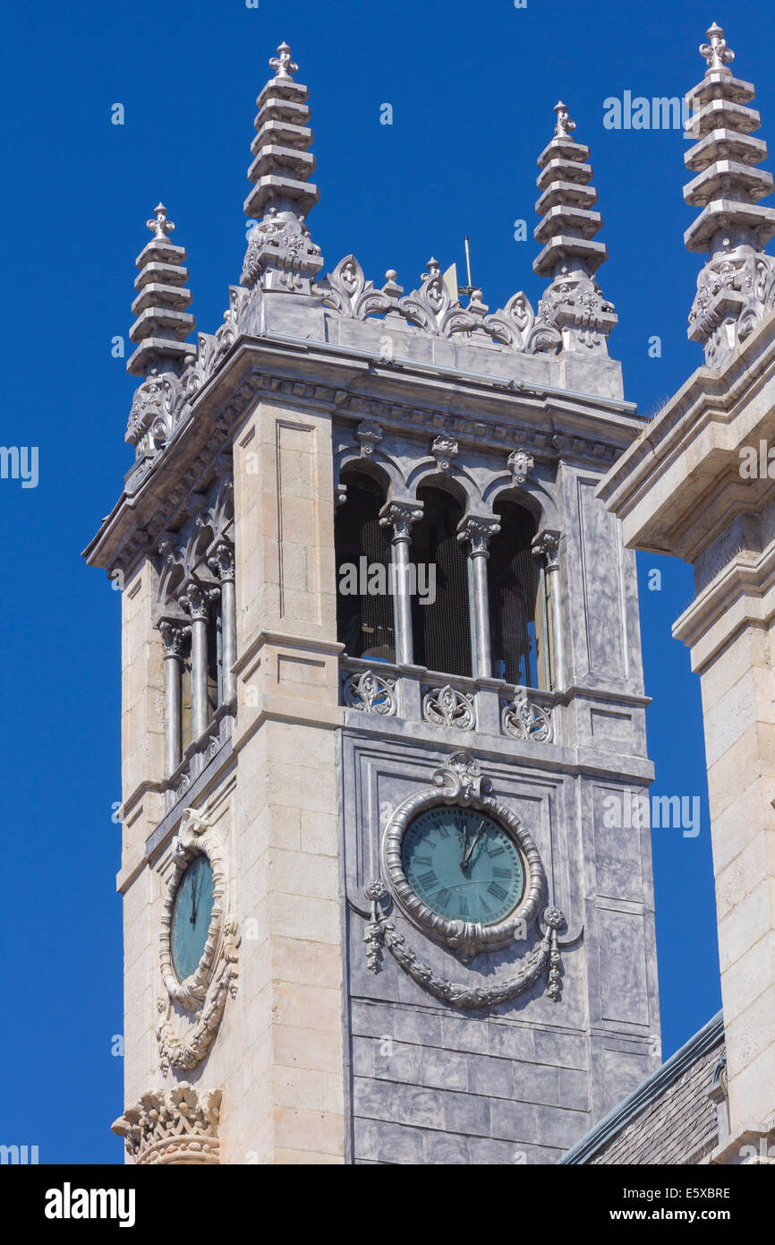 Beautiful historic clock tower hi-res stock photography and images - Alamy