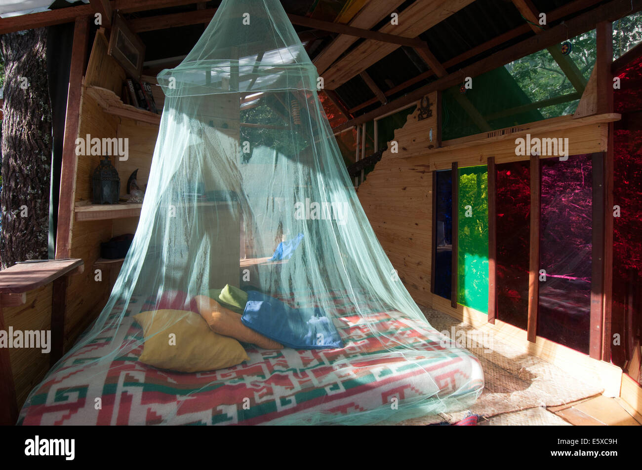 Bed Mosquito Net Goias Brazil Stock Photo - Alamy