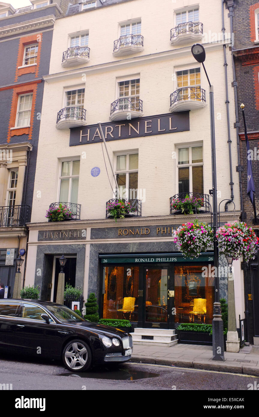 Bruton Street London High Resolution Stock Photography and Images - Alamy