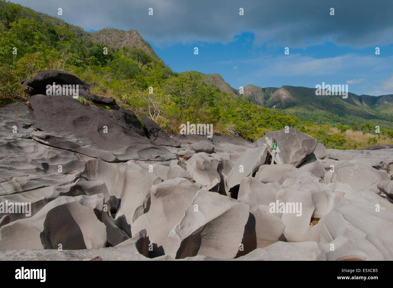 Vale da Lua,Moon Valley, Alto Paraiso, Goias , Brazil Stock Photo - Alamy