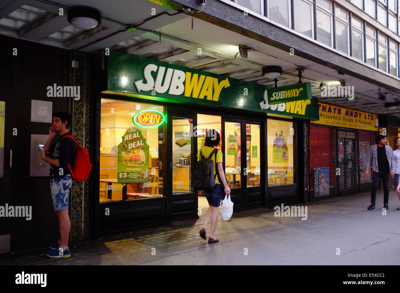 Subway sandwich store hi-res stock photography and images - Alamy