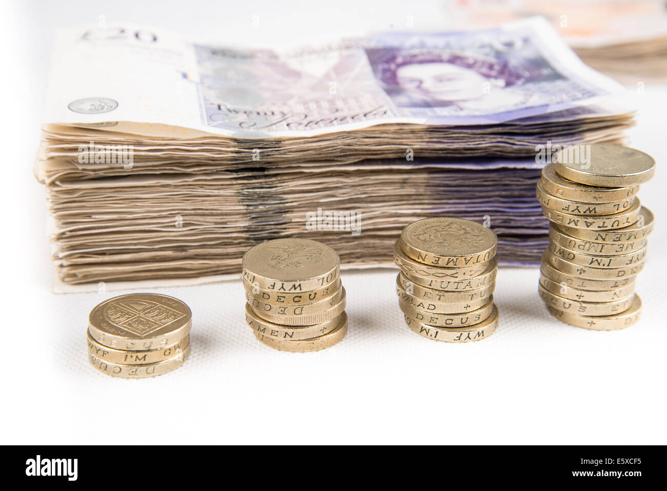 British pound sterling money Stock Photo - Alamy