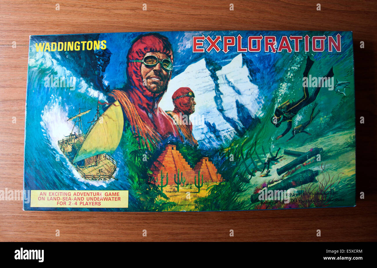 Exploration Board Game by Waddingtons Stock Photo - Alamy