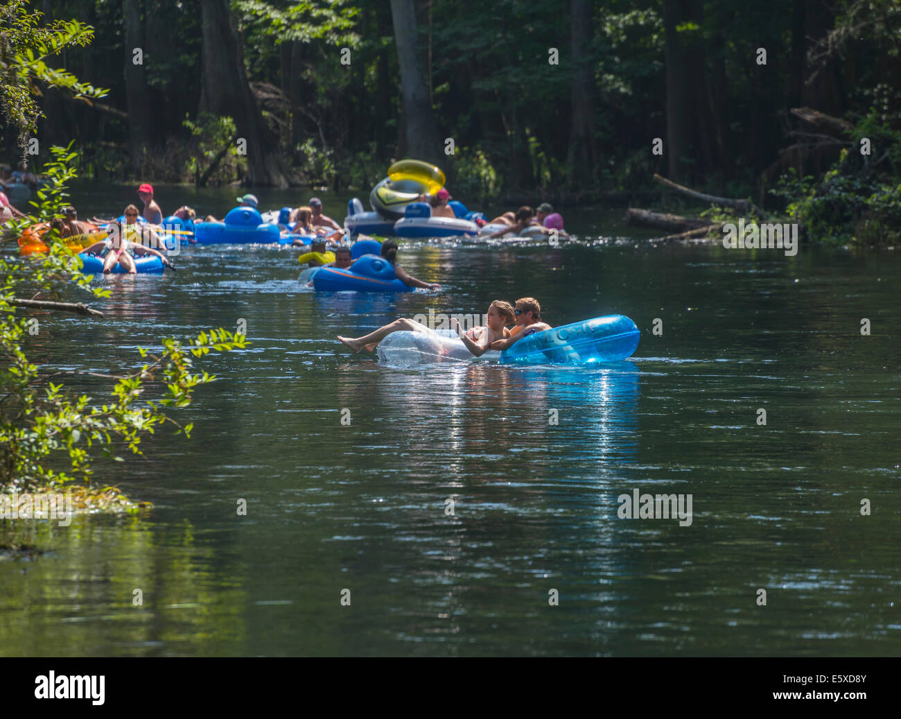 Ichetucknee tubing hi-res stock photography and images - Alamy