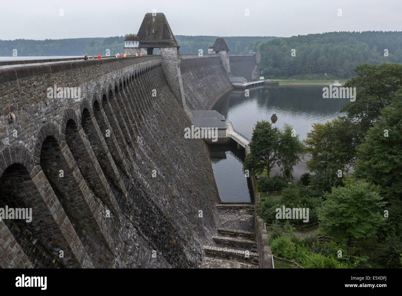 Mohnesee Dam Germany German High Resolution Stock Photography and ...
