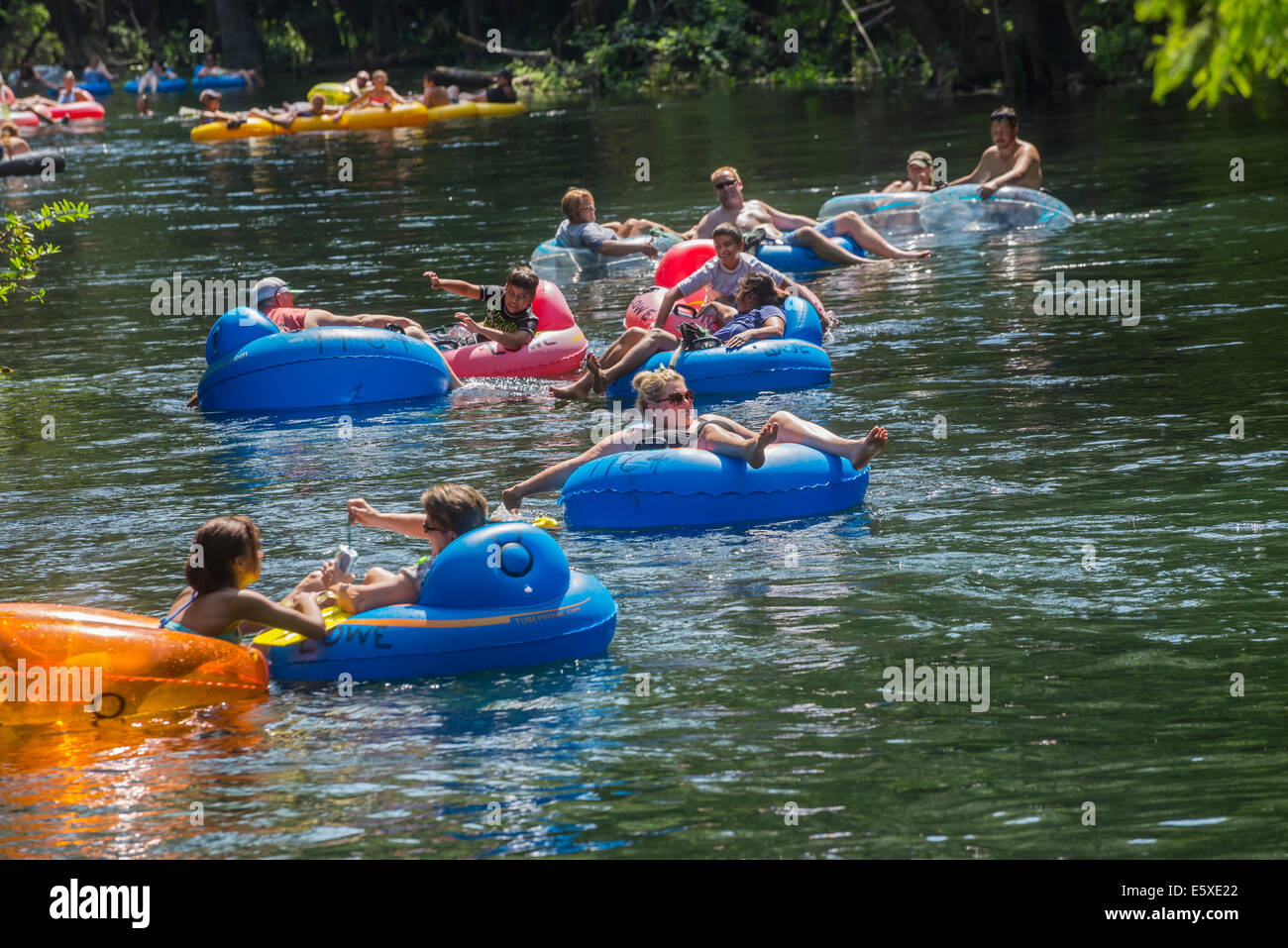 Ichetucknee tubing hi-res stock photography and images - Alamy