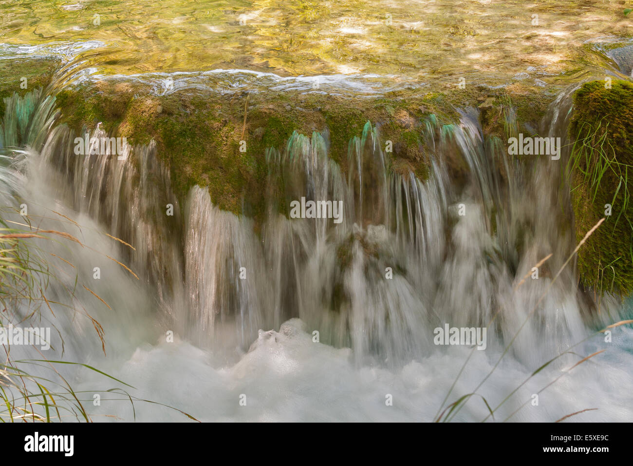 Fast flowing spring waterfall hi-res stock photography and images - Alamy