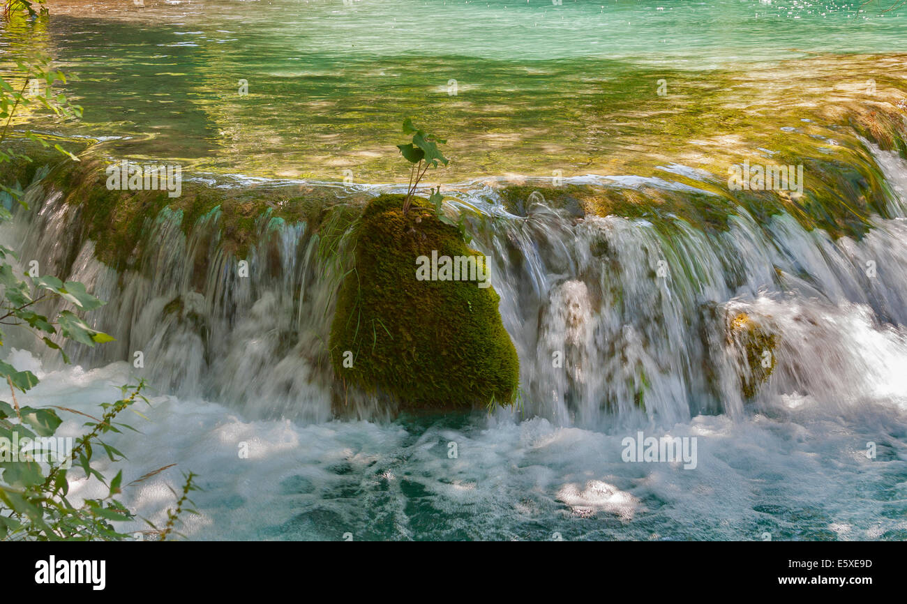 Fast flowing spring waterfall hi-res stock photography and images - Alamy