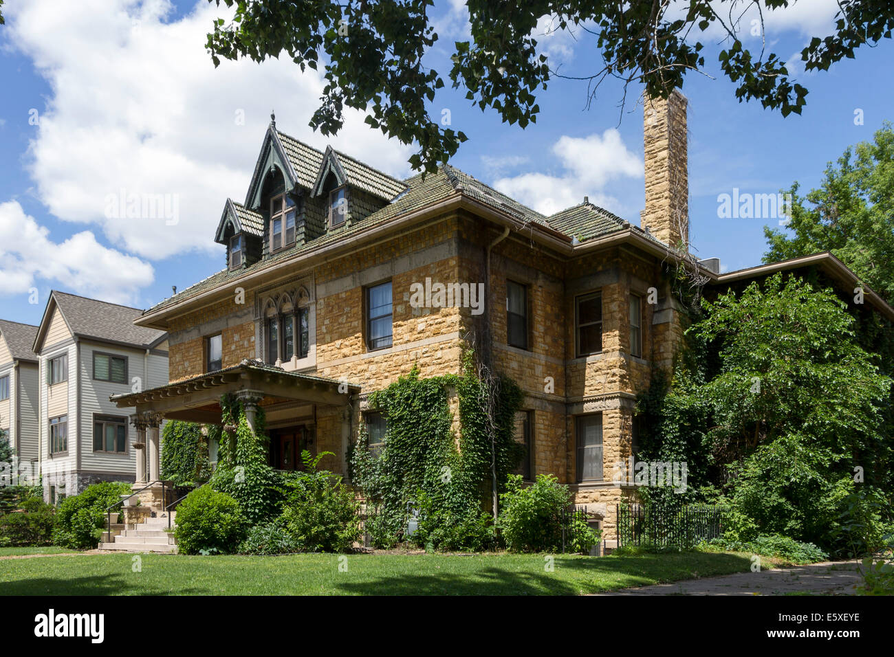 House, Summit Avenue, St Paul, Minnesota, USA Stock Photo - Alamy