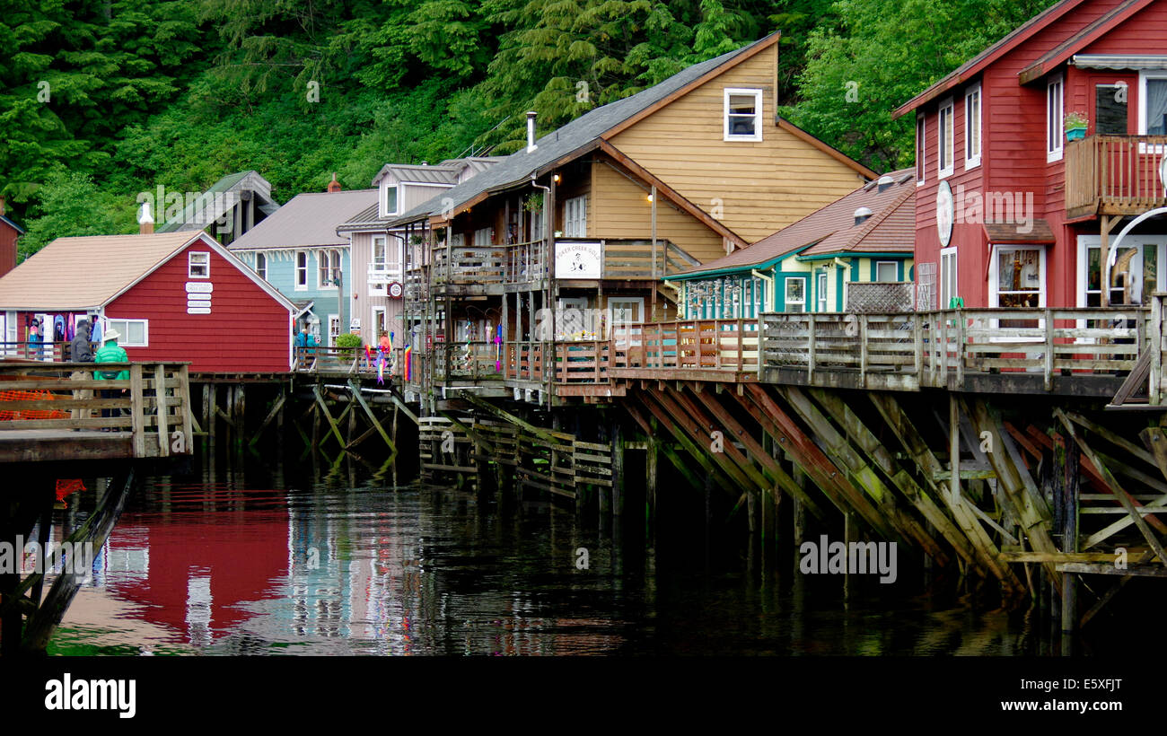 City of Ketchikan, Alaska Stock Photo - Alamy