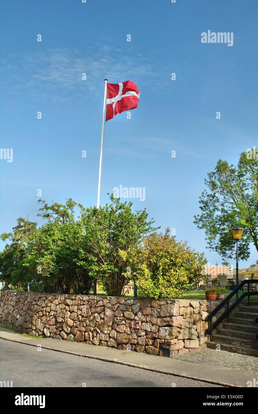 Bornholm flag hi-res stock photography and images - Alamy