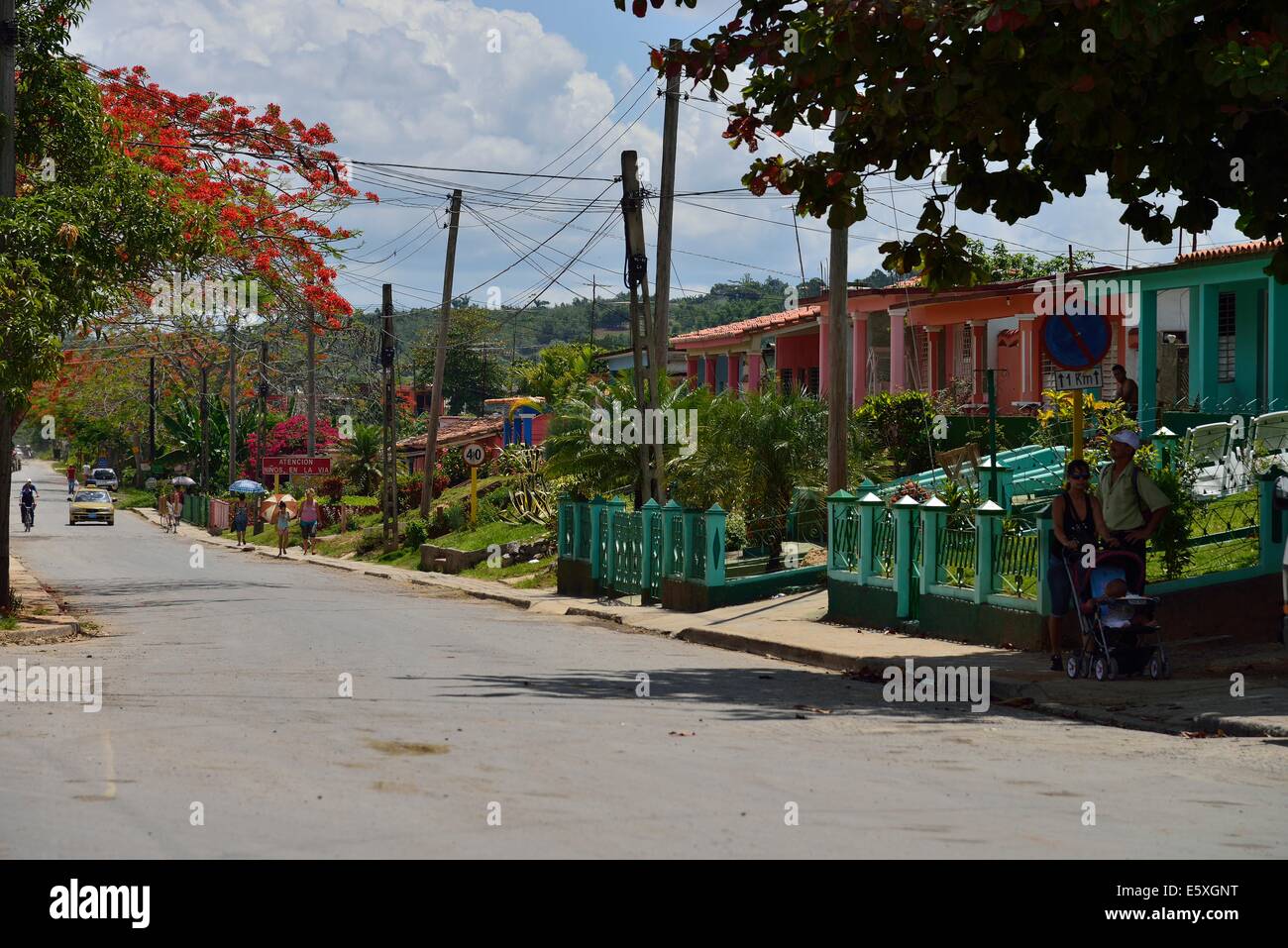 Community in a rural area of Cuba Stock Photo - Alamy