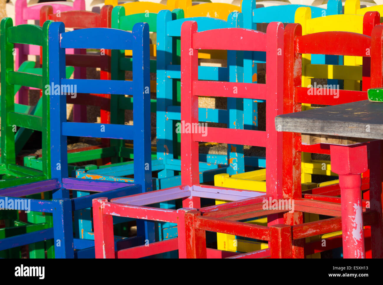Folding chair legs hi-res stock photography and images - Alamy