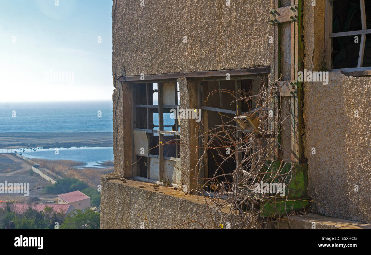 old factory abandoned coal processing Stock Photo - Alamy