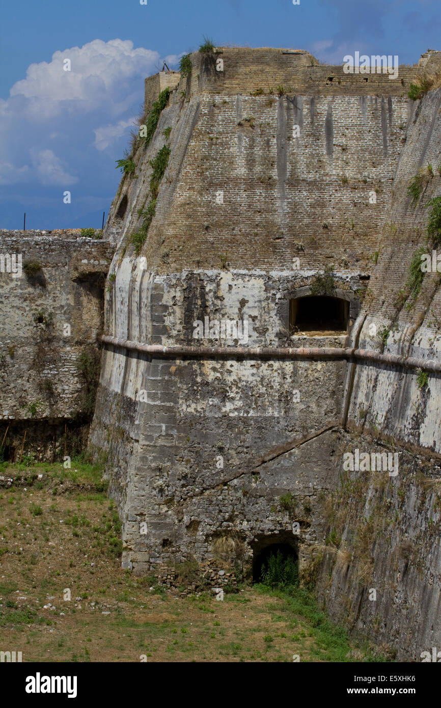 Old Fort Paleo Frourio, Corfu Stock Photo - Alamy