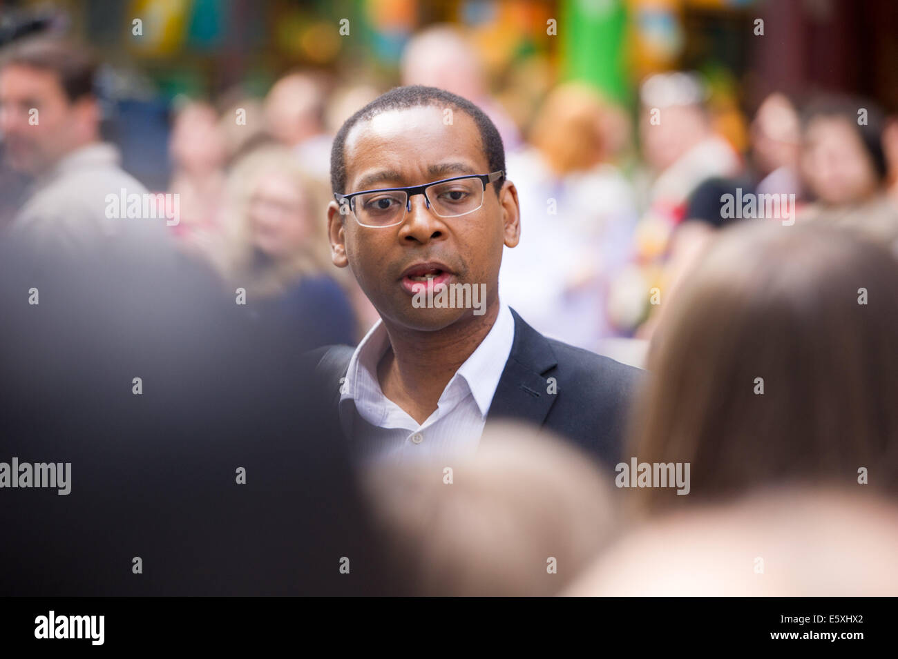 CARDIFF, UK. 7th August 2014. The new series of Doctor Who has its ...