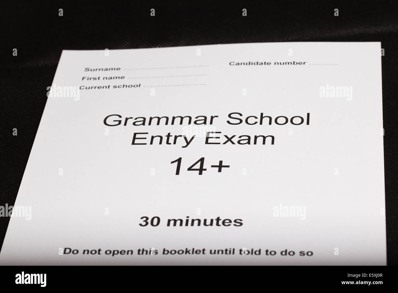 Exam paper a+ hi-res stock photography and images - Alamy