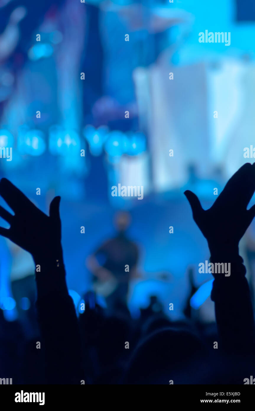 Praise concert background hi-res stock photography and images - Alamy