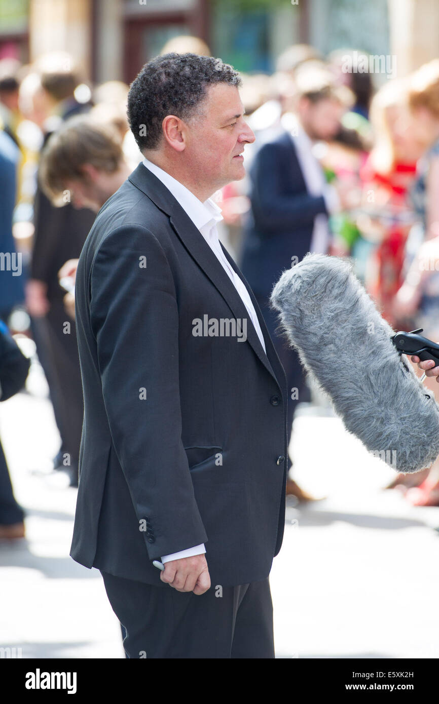 CARDIFF, UK. 7th August 2014. The new series of Doctor Who has its ...