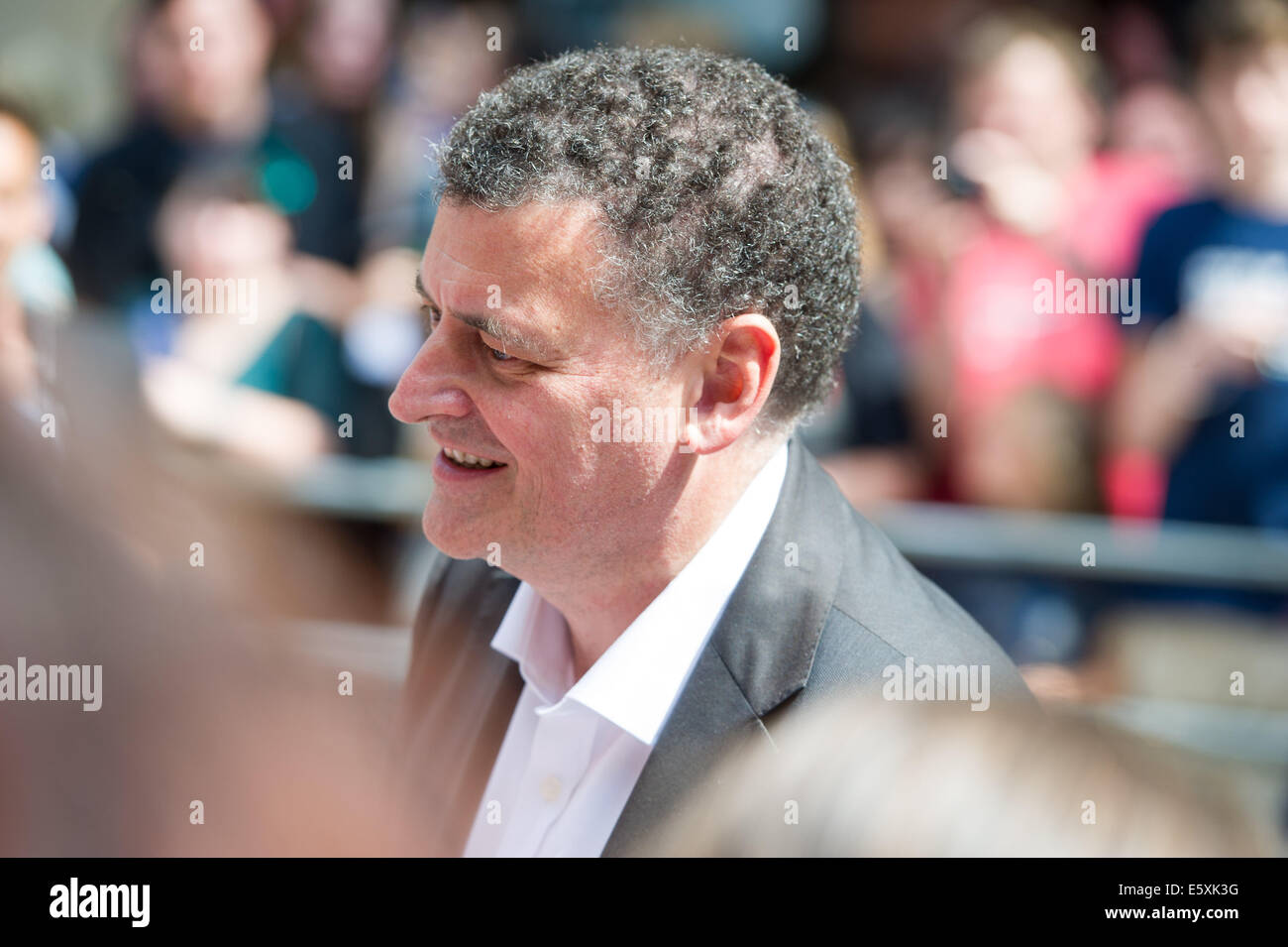 CARDIFF, UK. 7th August 2014. The new series of Doctor Who has its ...