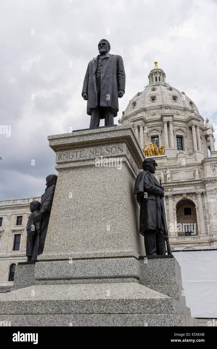 Statue of Knute Nelson, Minnesota State Capitol, St Paul, Minnesota ...