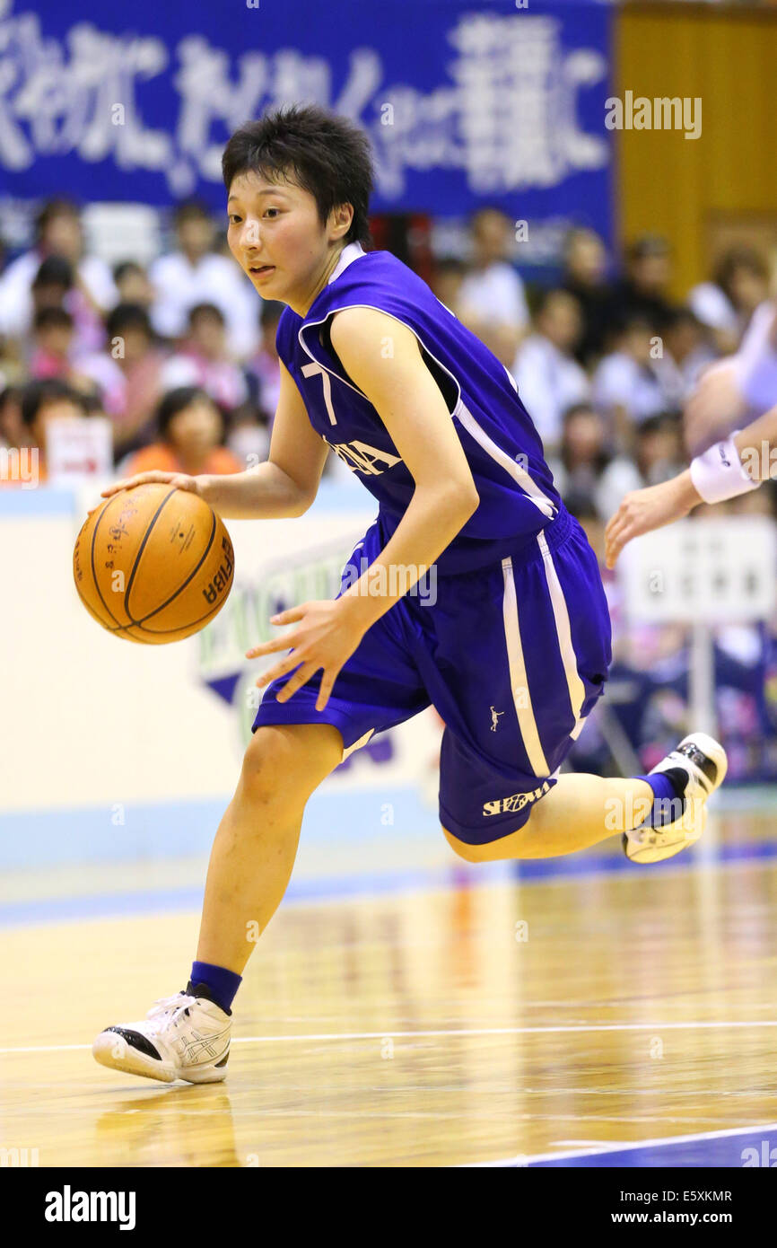Yachiyo city gymnasium, Chiba, Japan. 7th Aug, 2014. Yuma Yamamoto ...