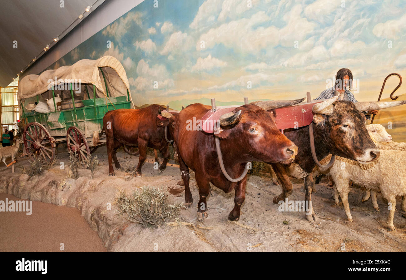 National Historic Oregon Trail Interpretive Center near Baker City ...