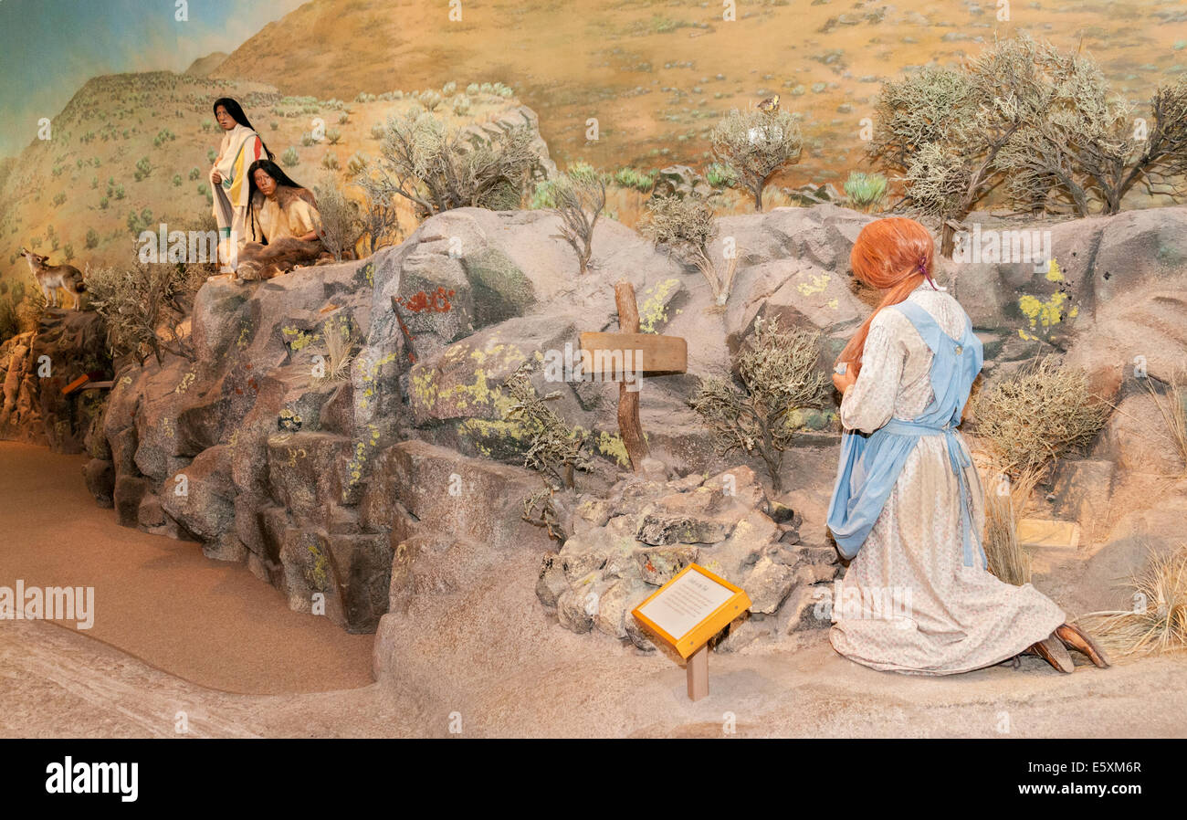 National Historic Oregon Trail Interpretive Center near Baker City ...