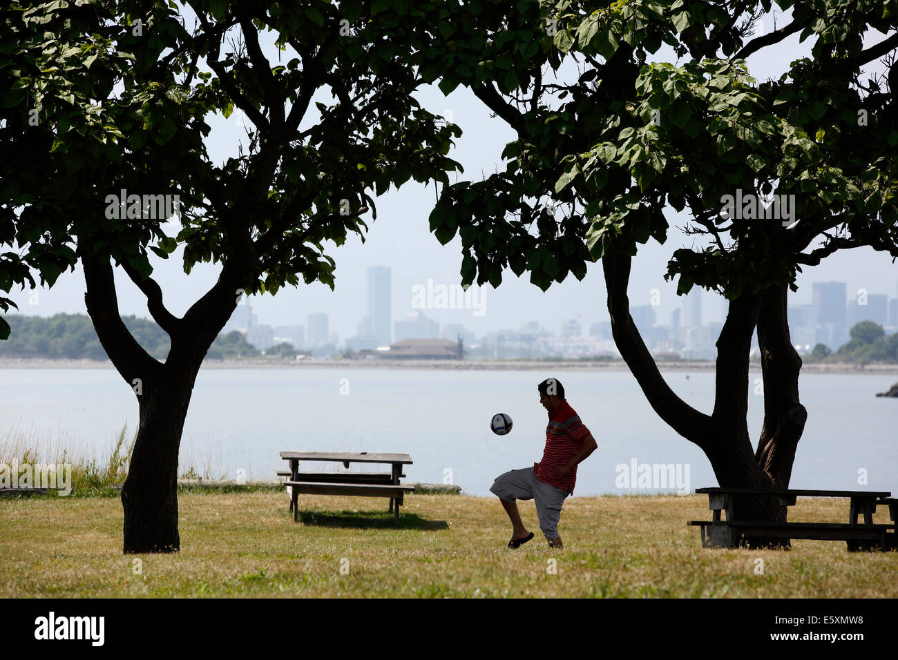 Georges Island, part of Boston Harbor Islands National Recreation Area ...