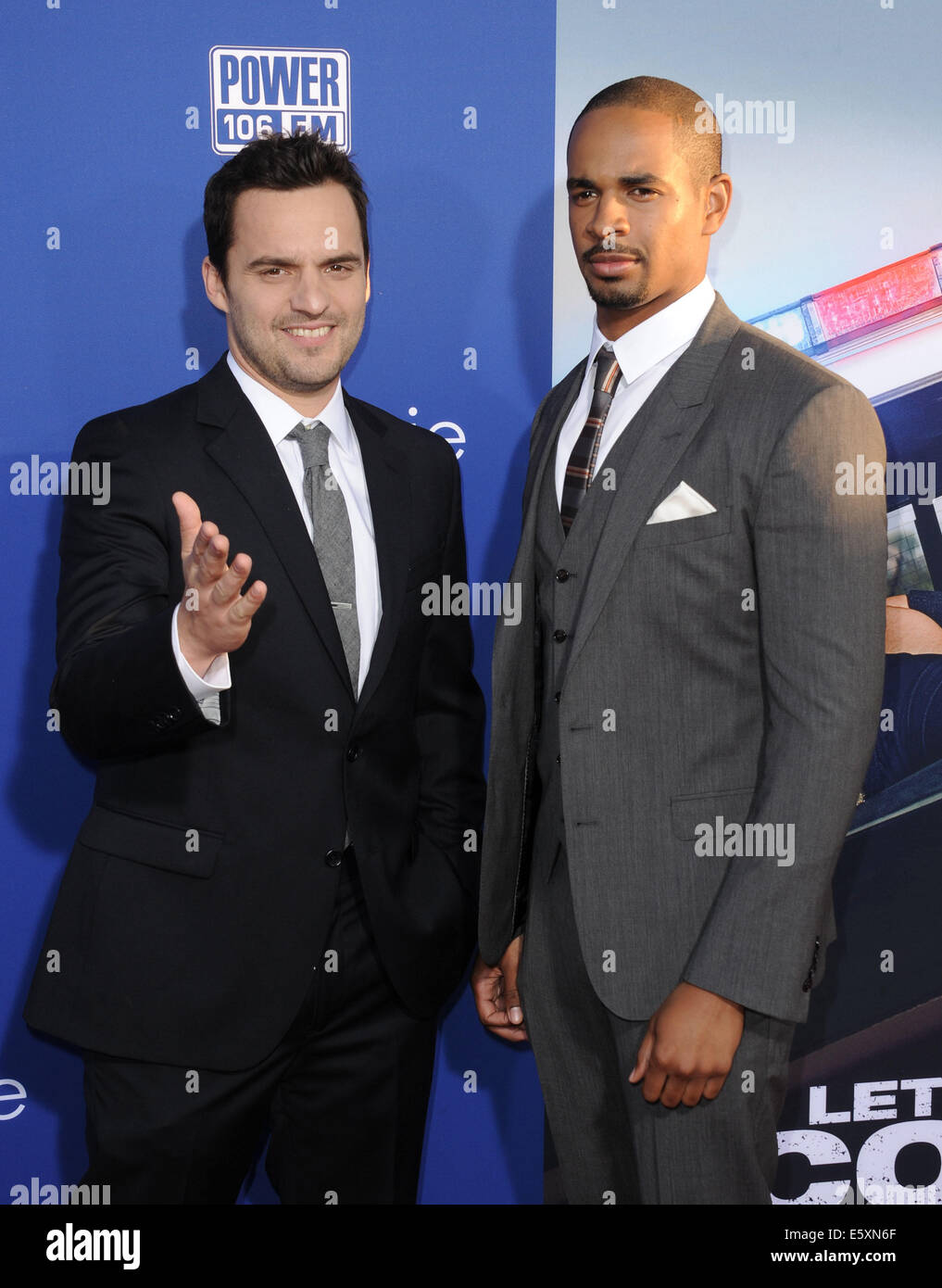 Los Angeles, California, USA. 7th Aug, 2014. Jake Johnson, Damon Wayans ...