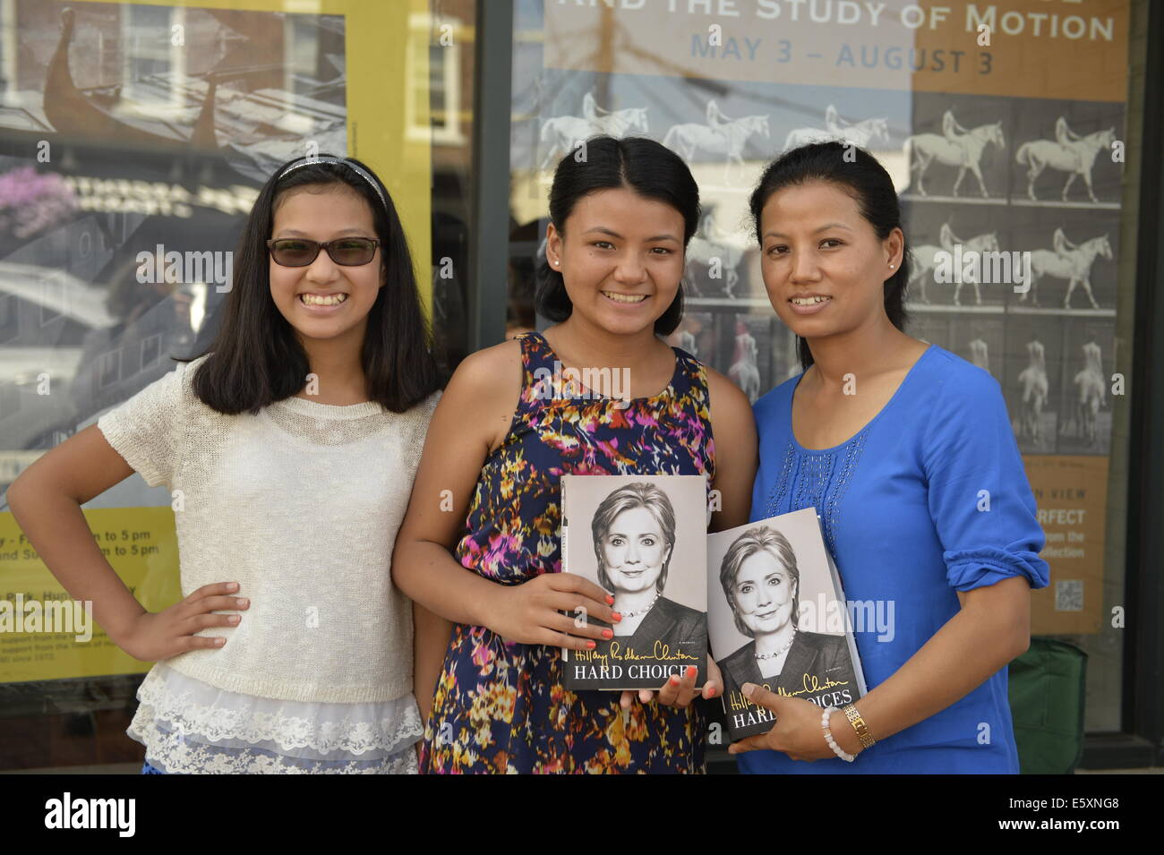 Huntington, New York, U.S. - August 6, 2014 - L-R, SAYARA PRADHAM ...
